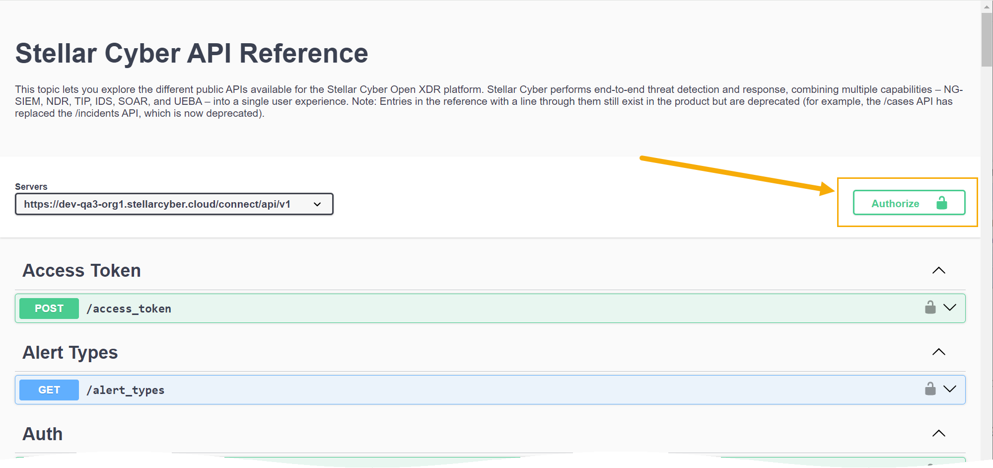 Introducing the Stellar Cyber API